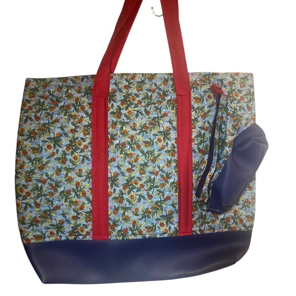 Handmade | Bags | Upcycled Handmade Two Piece Ladybug Patchwork Tote ...